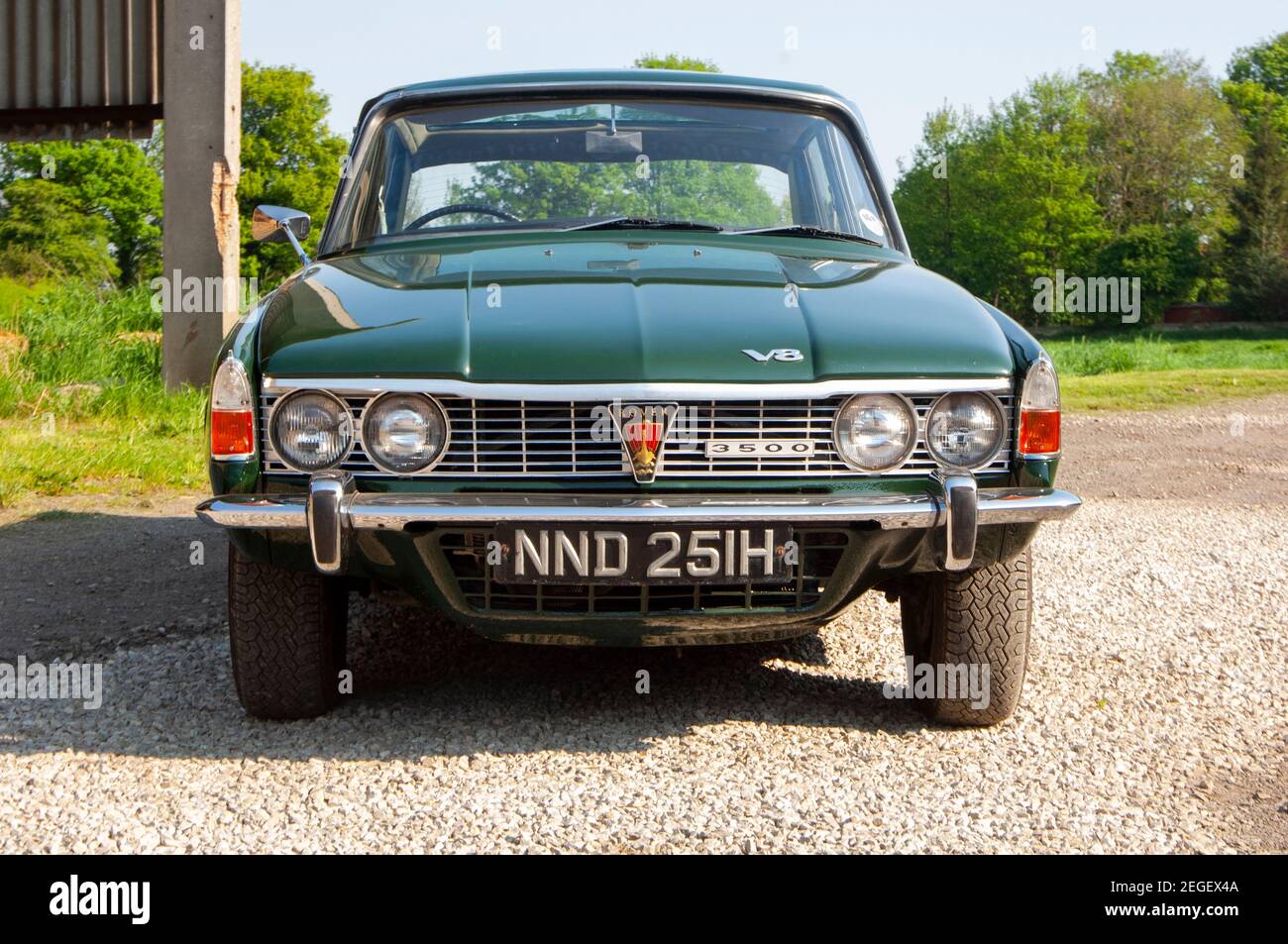 Rare glass roofed Triplex version of the Rover 3500 P6, classic British ...