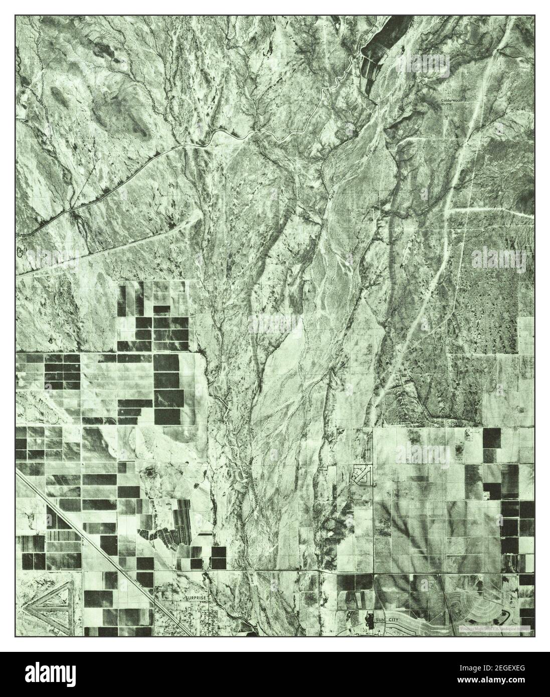 Calderwood Butte, Arizona, map 1971, 1:24000, United States of America ...