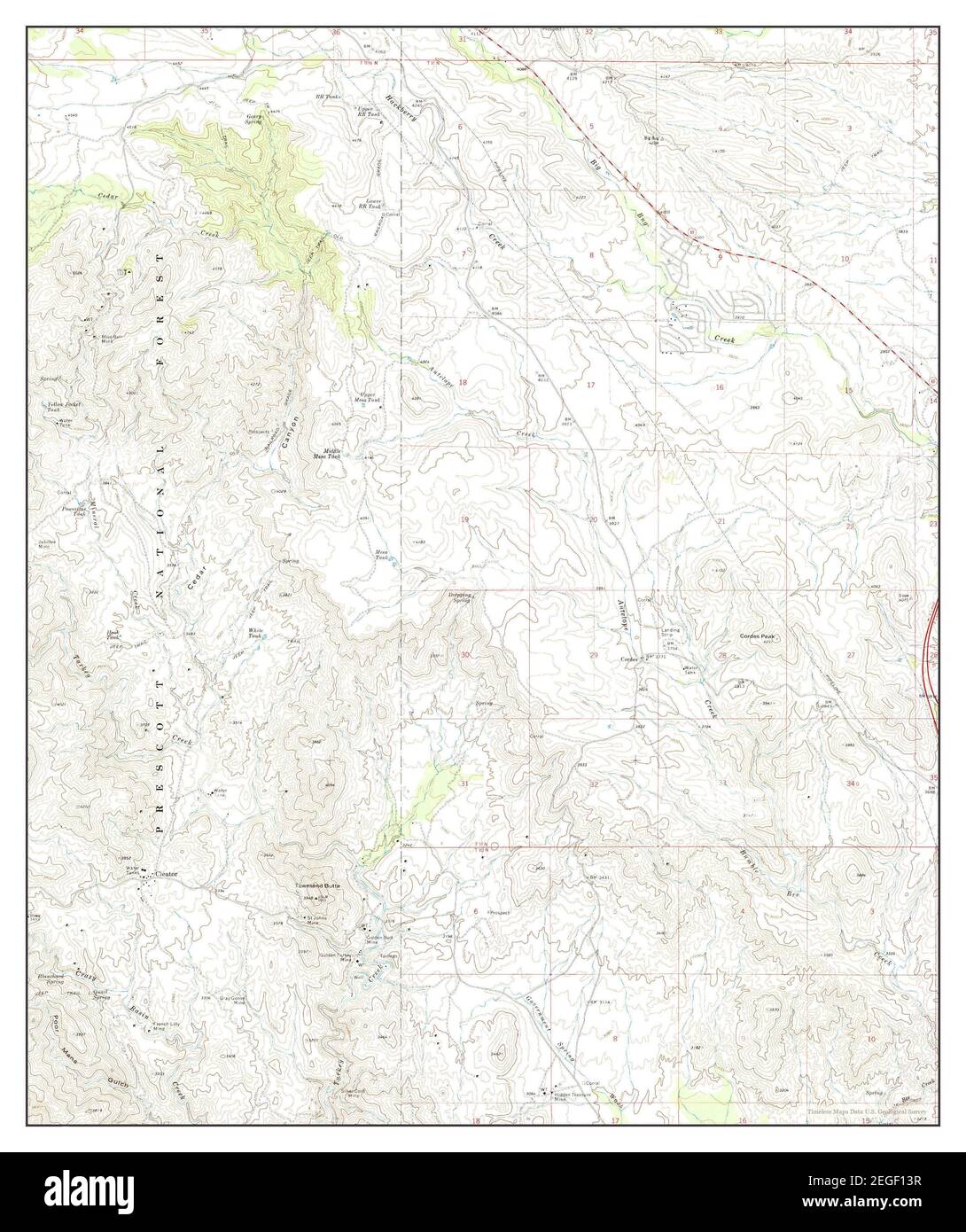 Cleator, Arizona, map 1974, 1:24000, United States of America by ...
