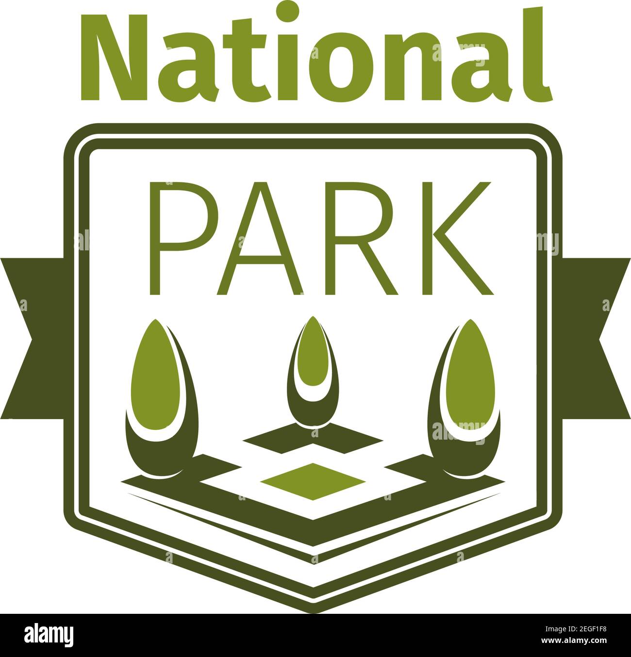 National park service badge hi-res stock photography and images - Alamy