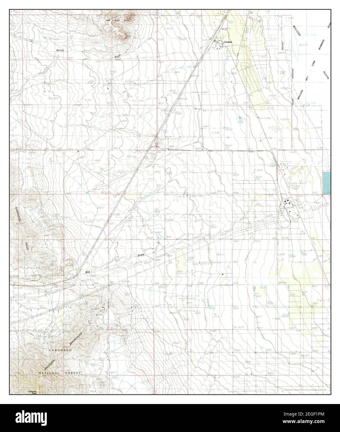 Cochise county map hi-res stock photography and images - Alamy