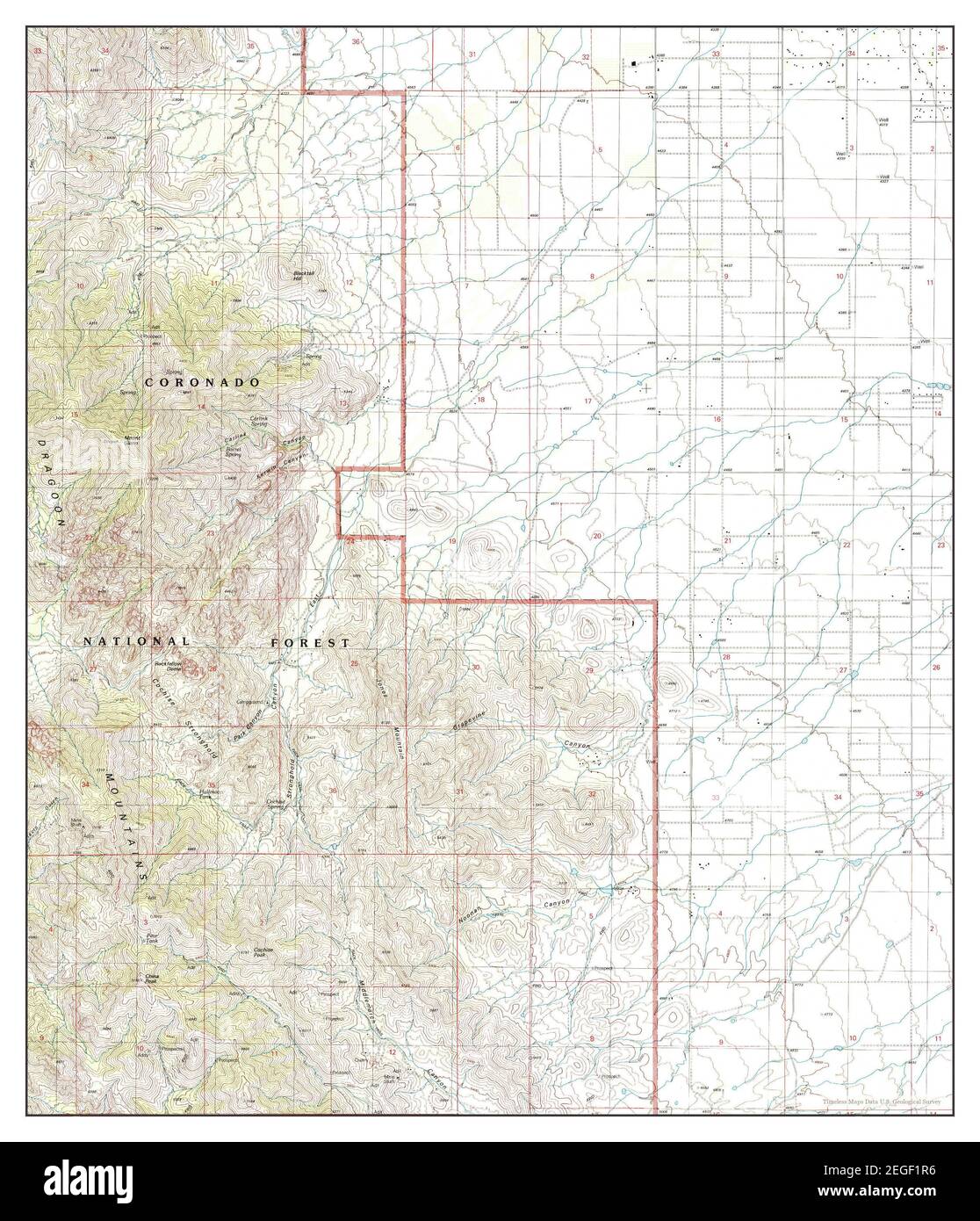 Cochise map hi-res stock photography and images - Alamy