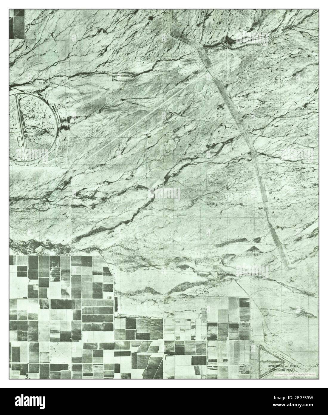 Desert Well, Arizona, map 1971, 1:24000, United States of America by ...