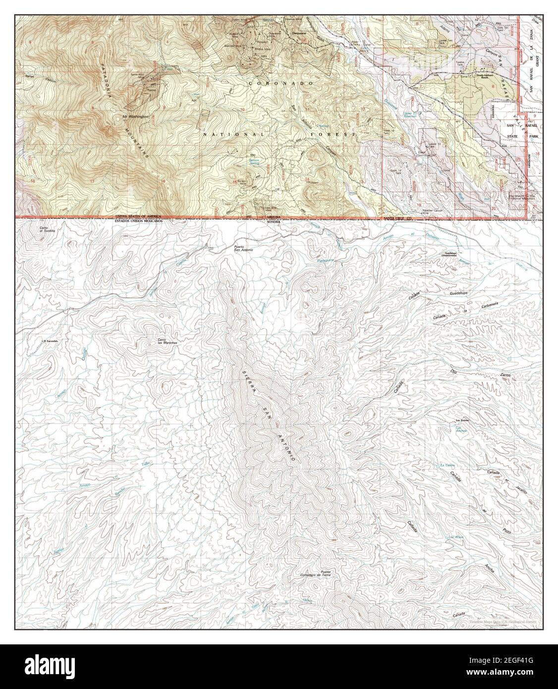 Duquesne, Arizona, map 2004, 1:24000, United States of America by ...