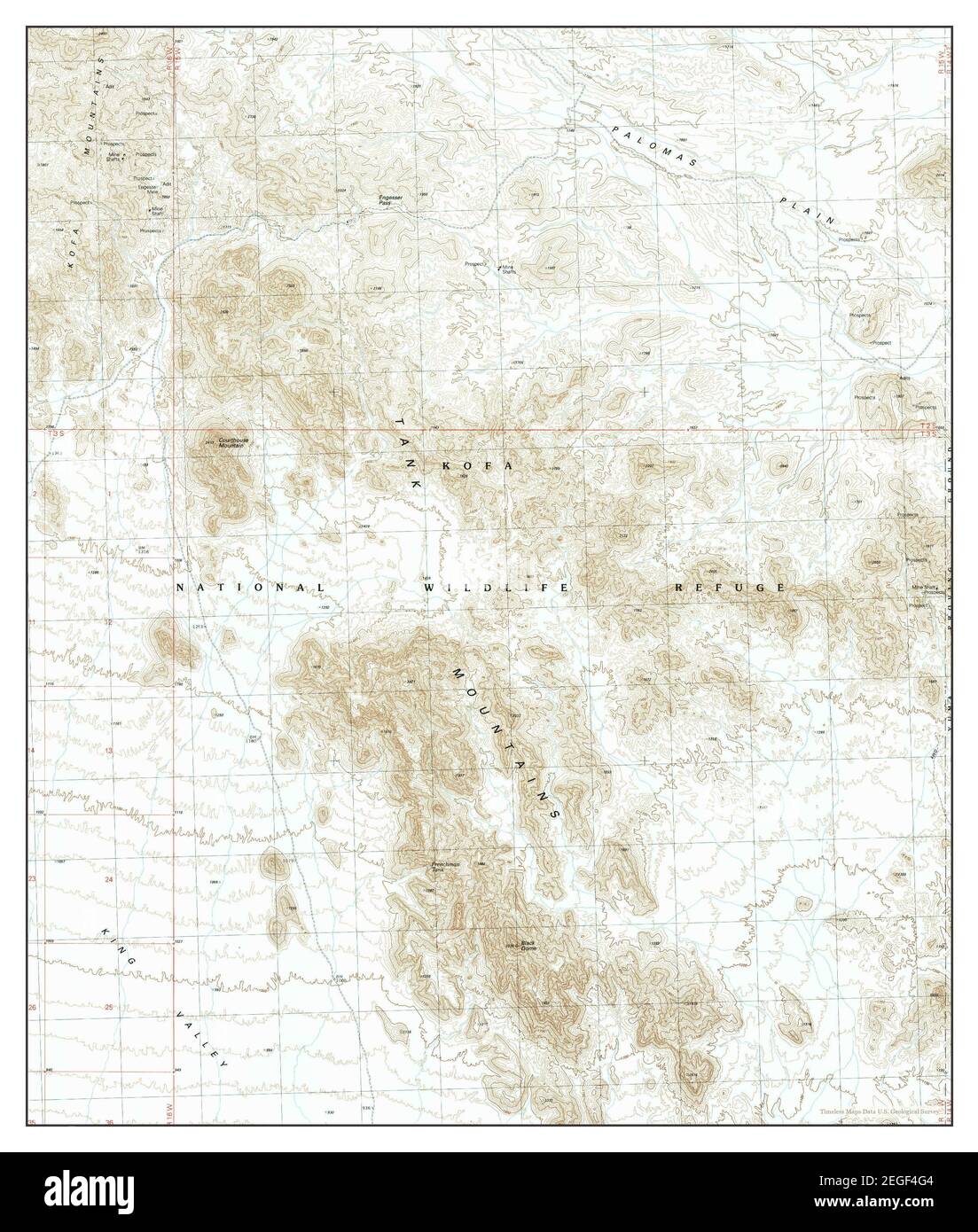 Engesser Pass, Arizona, map 1990, 1:24000, United States of America by ...