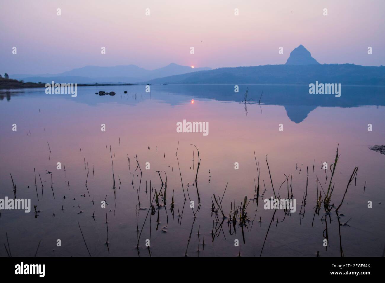 Various views of the Pawna Lake Stock Photo - Alamy