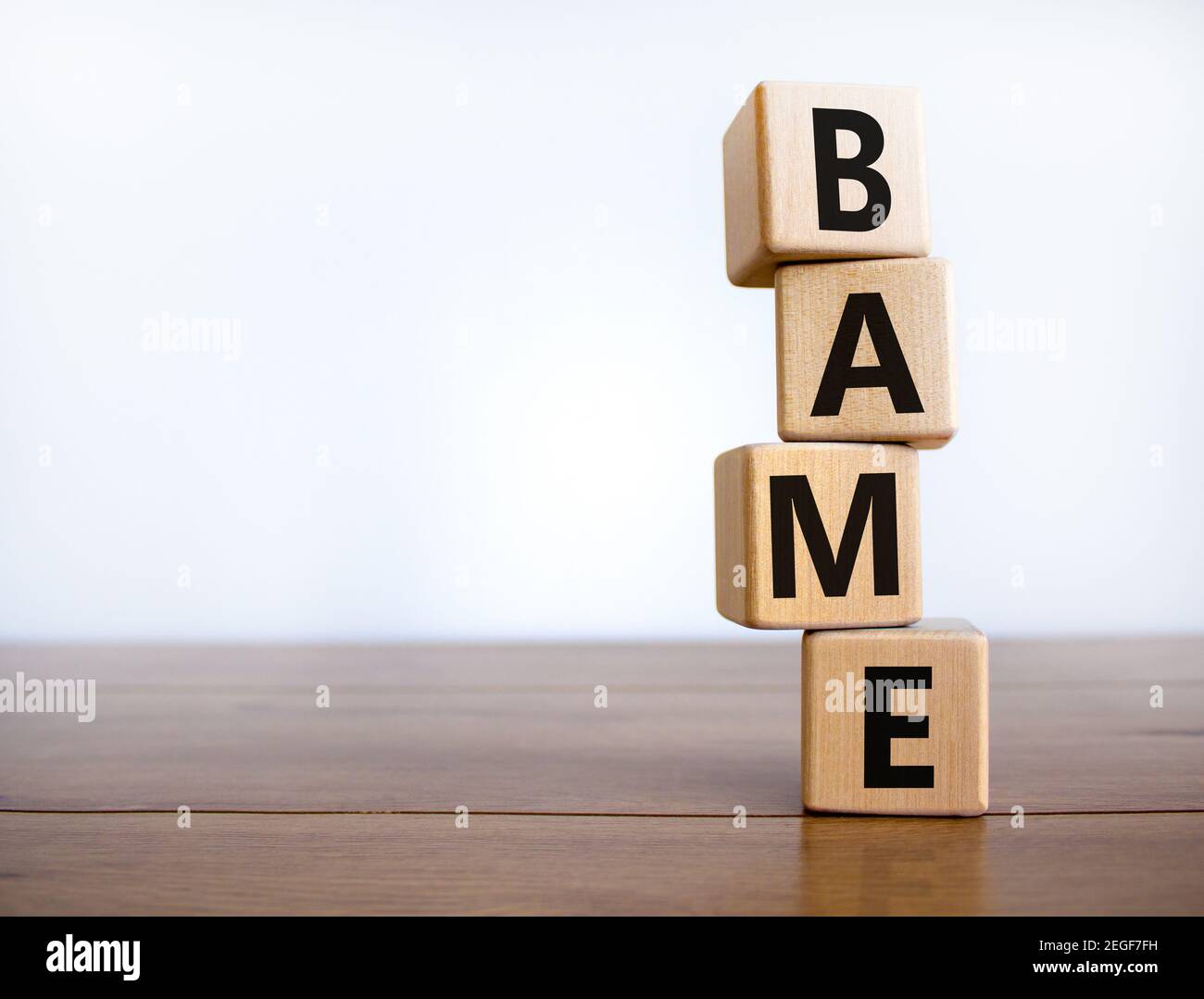 BAME symbol. Abbreviation BAME, black, asian and minority ethnic on ...