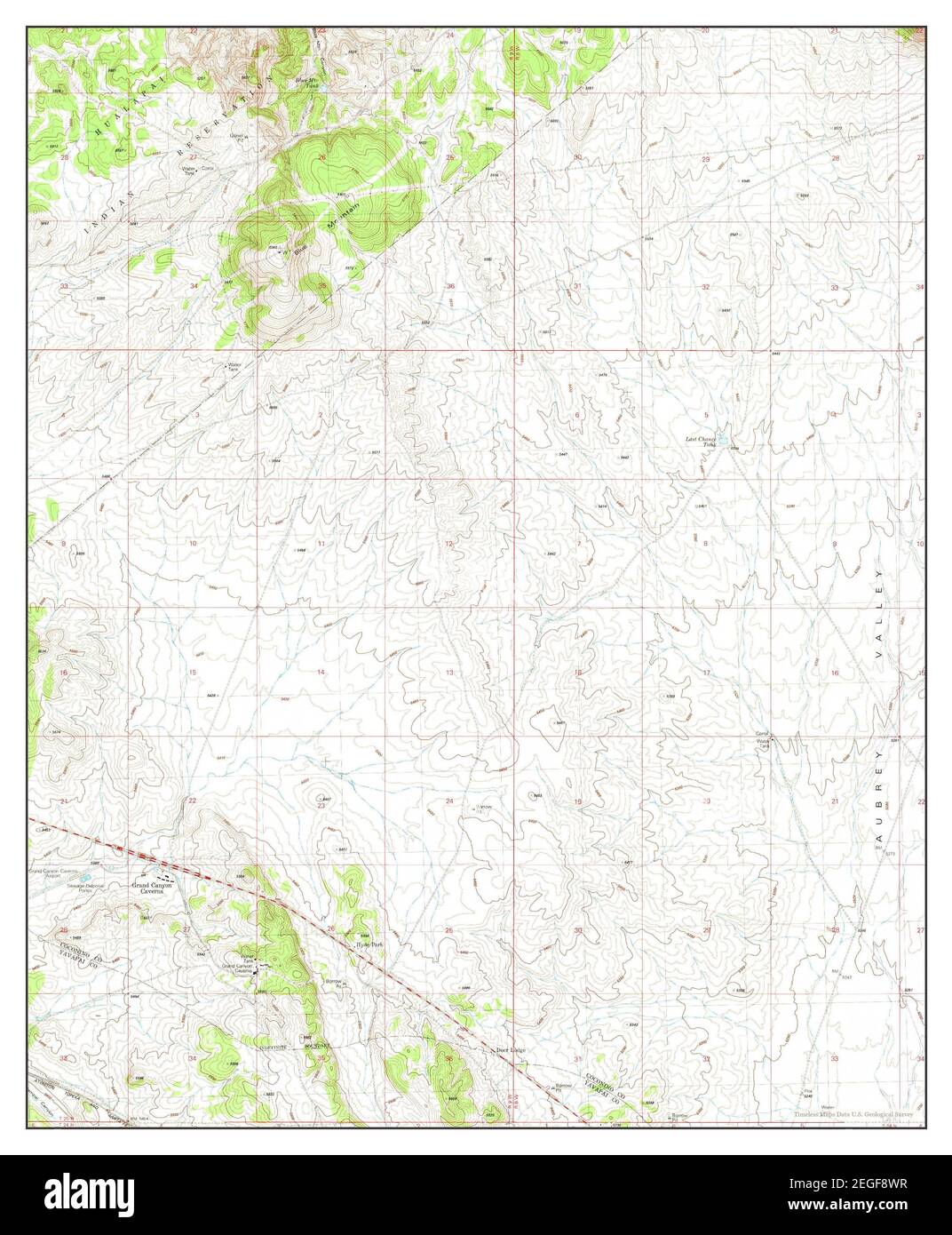 Grand canyon maps Cut Out Stock Images & Pictures - Alamy