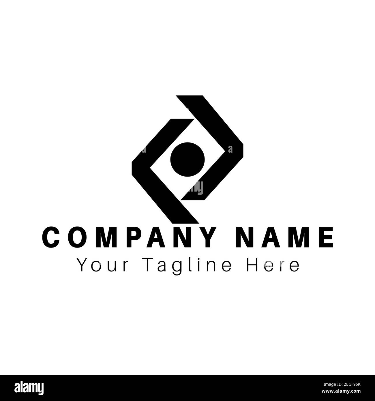 Minimalist text and symbols logo Stock Vector Image & Art - Alamy