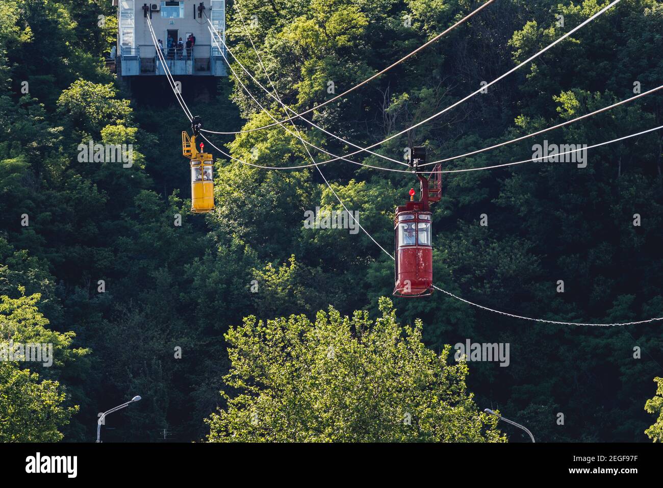 Ropeway soviet hi-res stock photography and images - Alamy