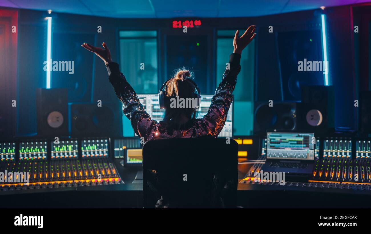 Artist, Musician, Audio Engineer, Producer in Music Record Studio, Uses ...