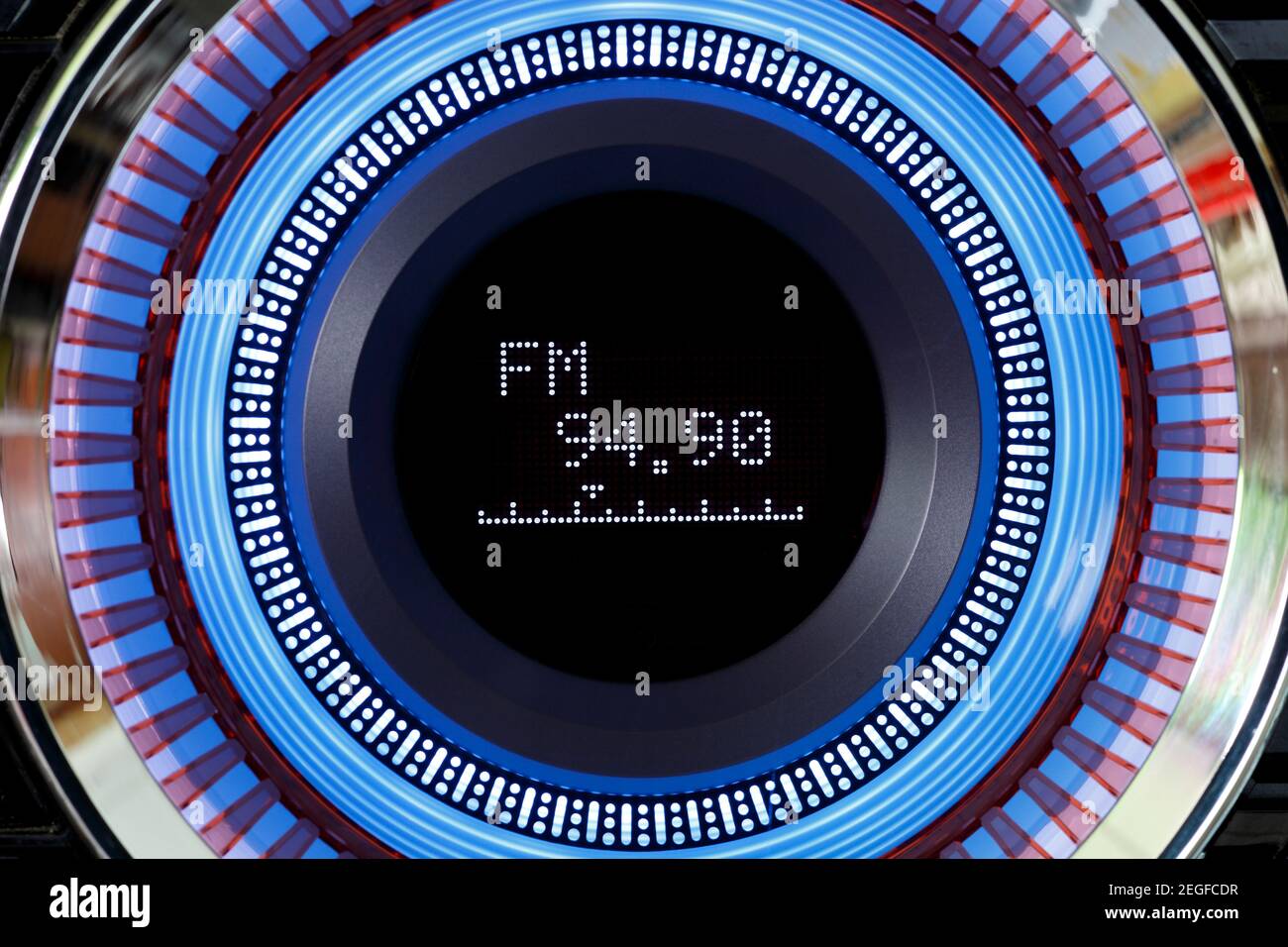 Car radio volume up display hi-res stock photography and images - Alamy