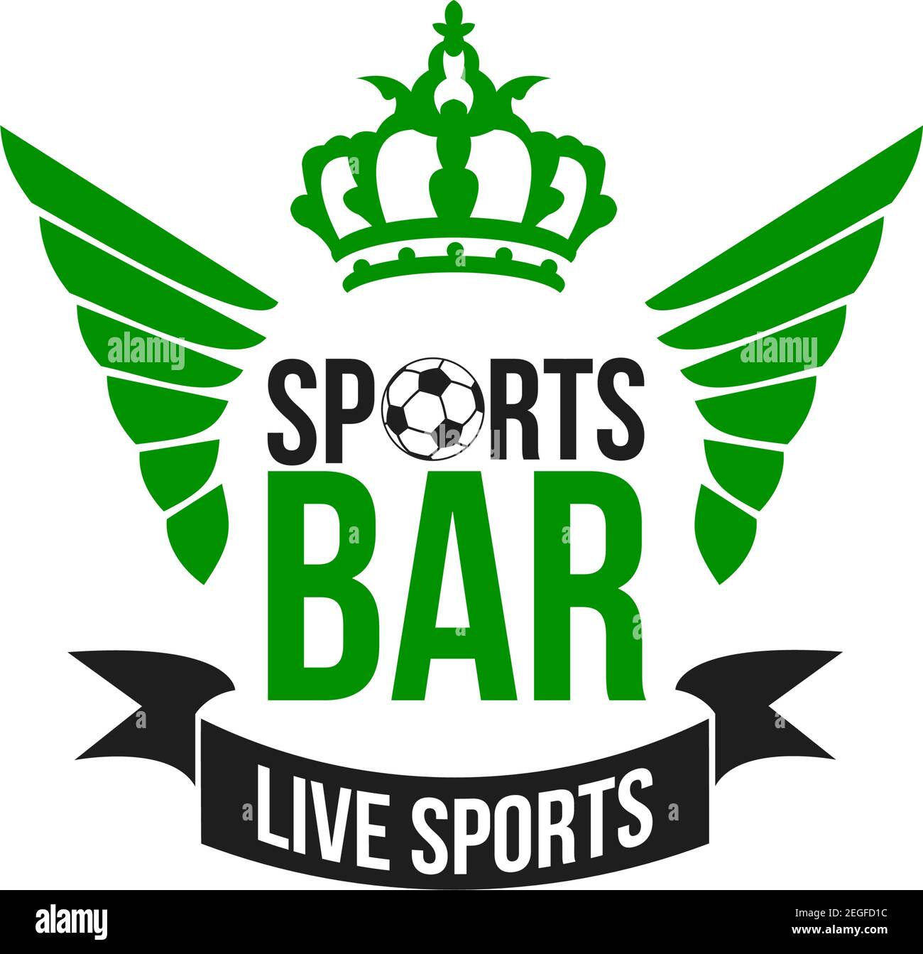 Soccer Sports Bar Logo