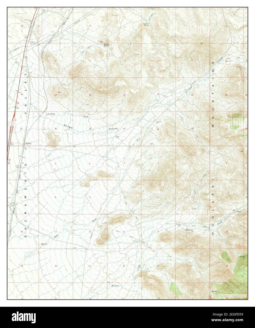 Kingman arizona map hi-res stock photography and images - Alamy