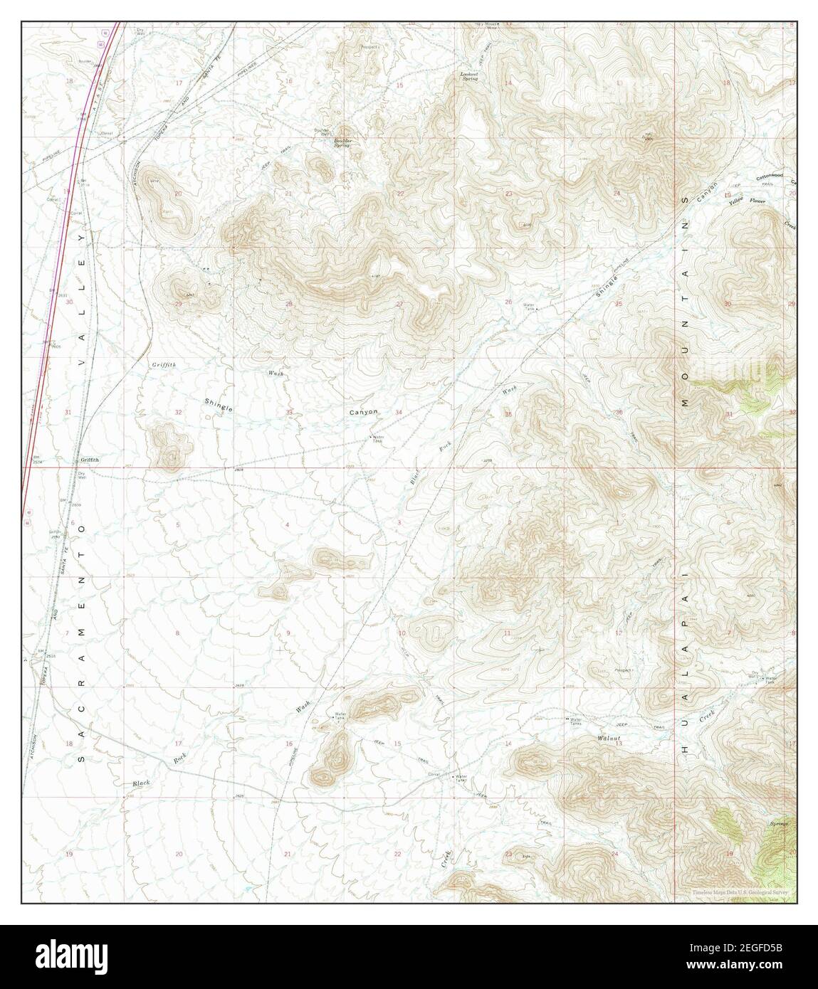 Kingman arizona map hi-res stock photography and images - Alamy