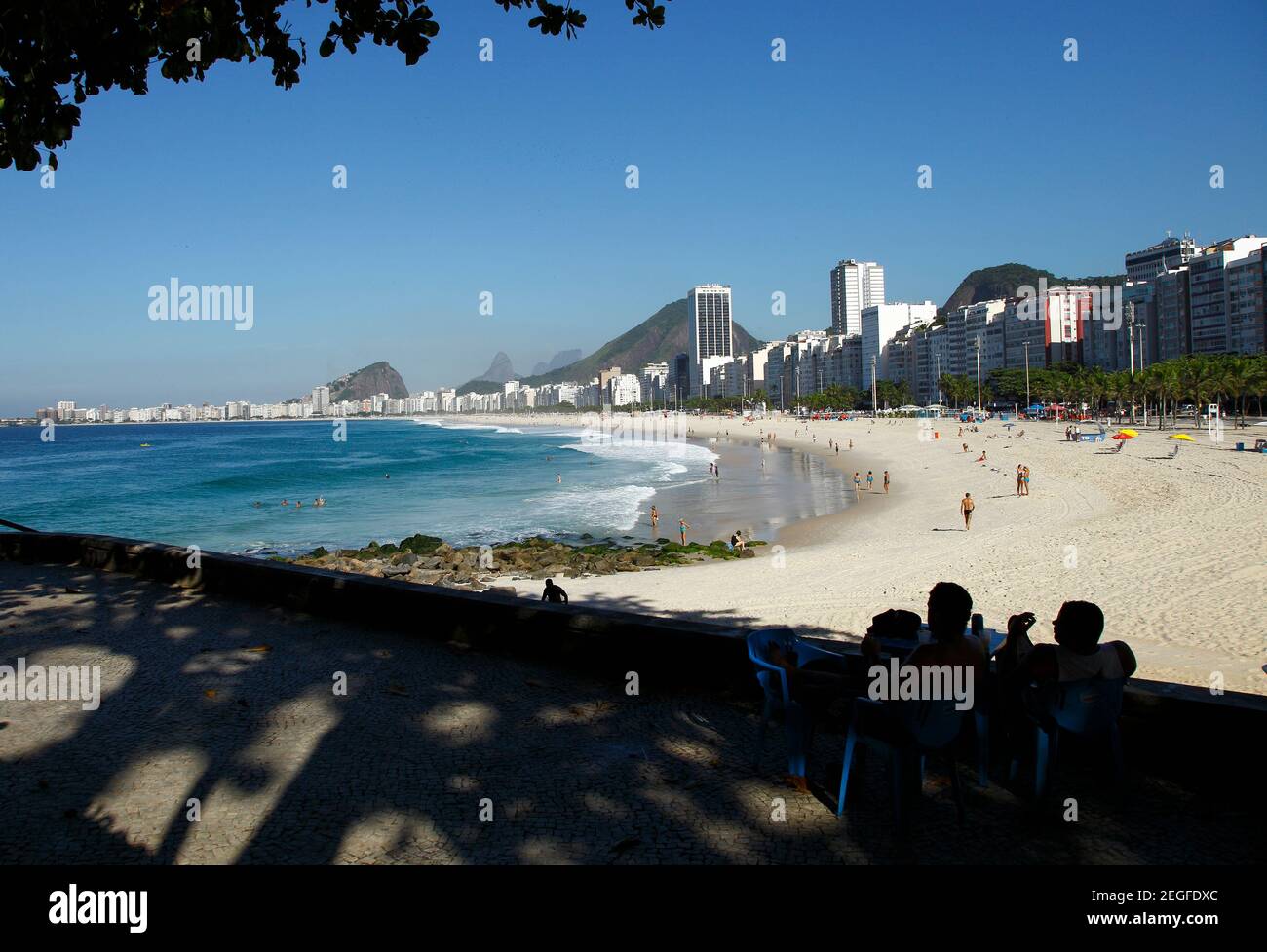 Rio de Janeiro, main tourist spot in Brazil, famous beaches, Copacabana ...