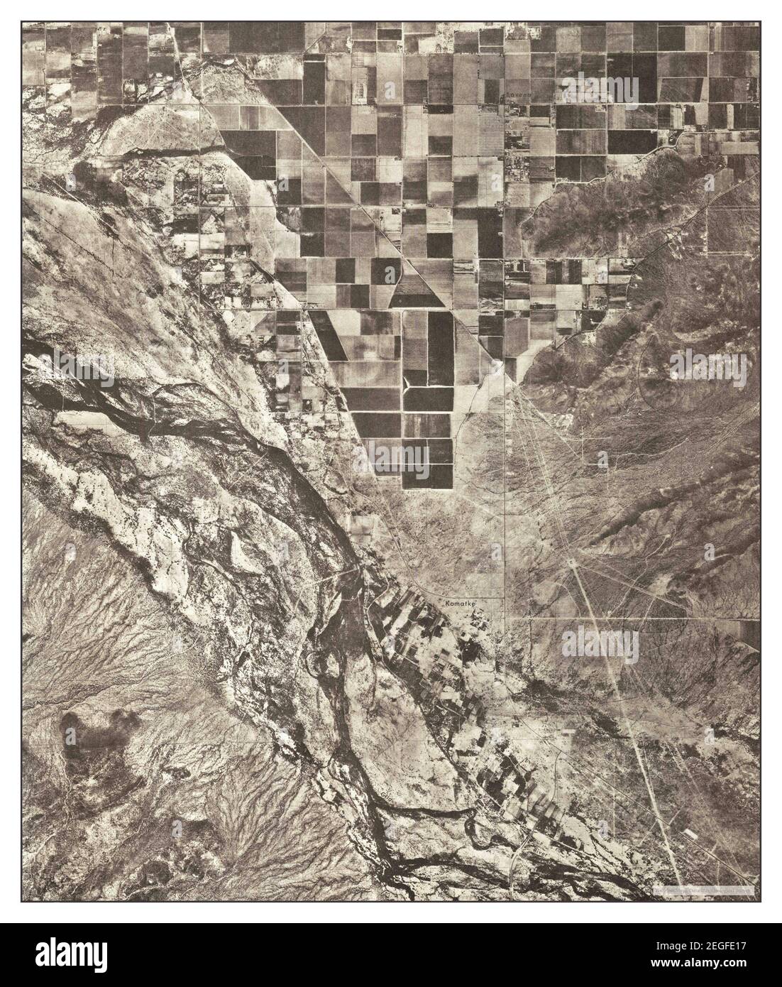 Laveen, Arizona, map 1971, 1:24000, United States of America by ...