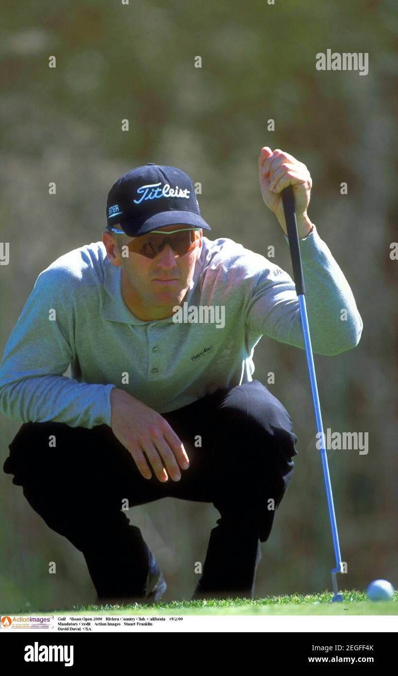 David duval 2000 hi-res stock photography and images - Alamy