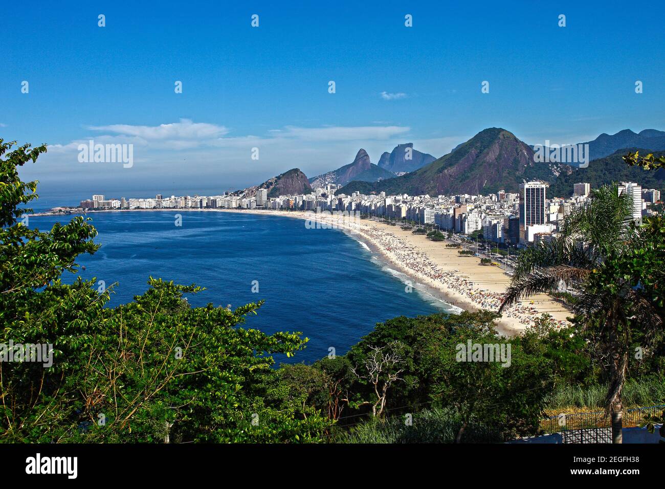Rio de Janeiro, main tourist spot in Brazil, famous beaches, Copacabana, Ipanema, Leblon, Barra ...