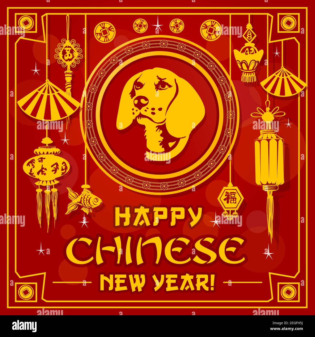 Fish red text on Stock Vector Images - Alamy