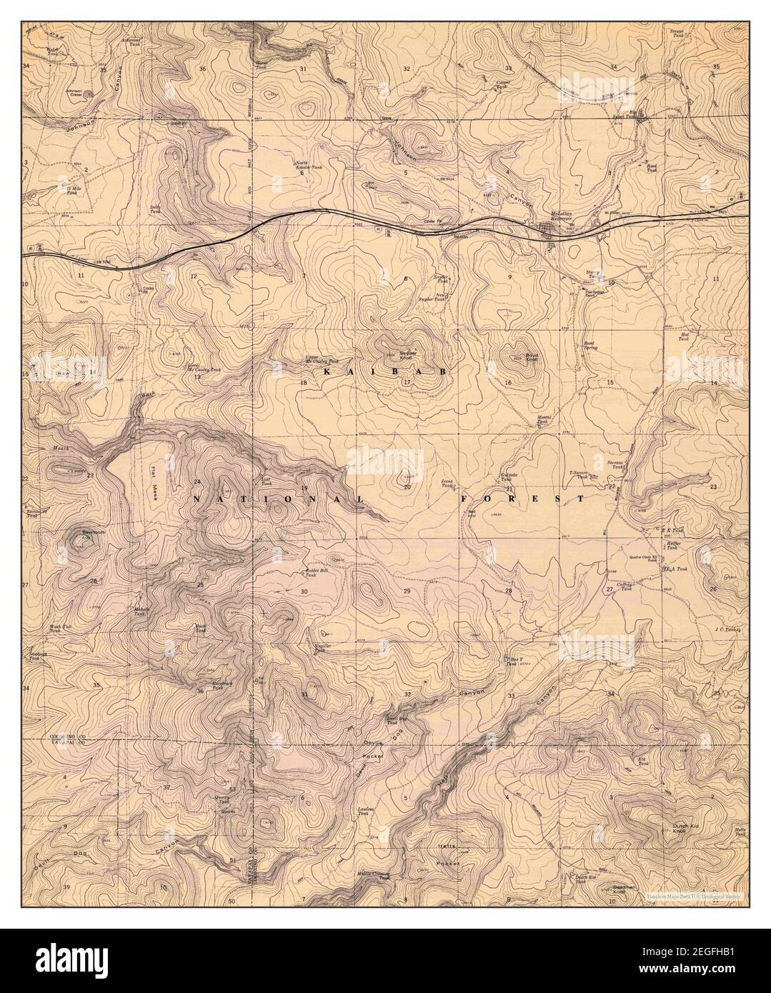 McLellan Reservoir, Arizona, map 1979, 1:24000, United States of ...