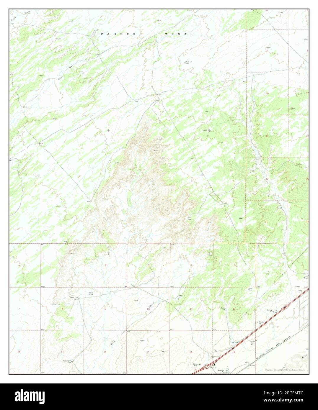 Navajo North, Arizona, map 1972, 1:24000, United States of America by ...