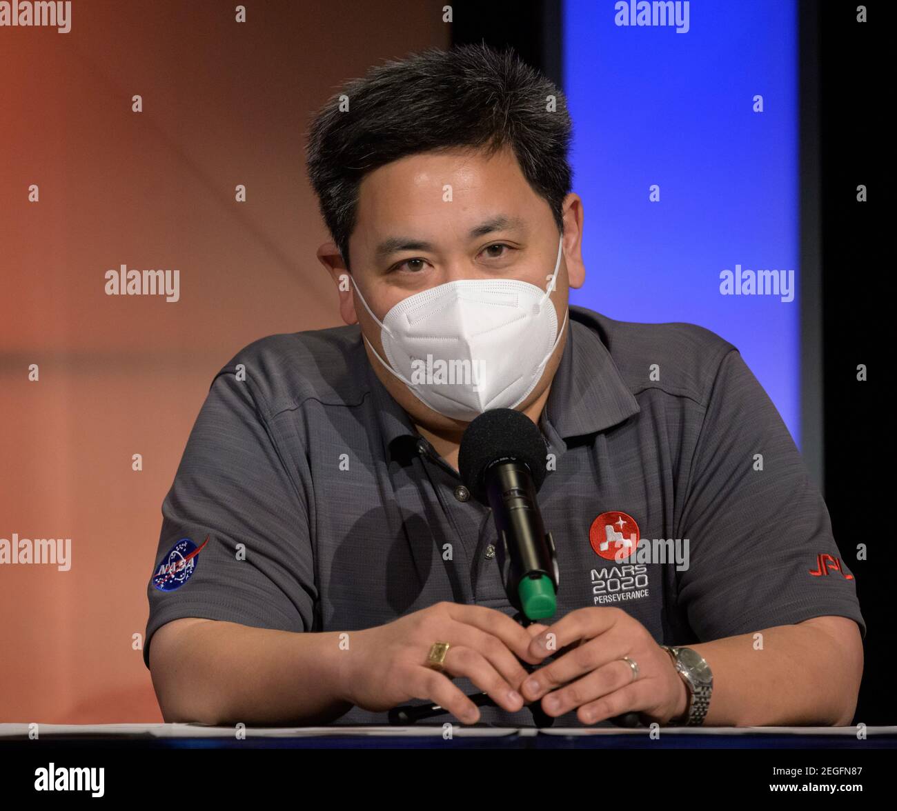 Perseverance Rover Descent Land High Resolution Stock Photography and ...