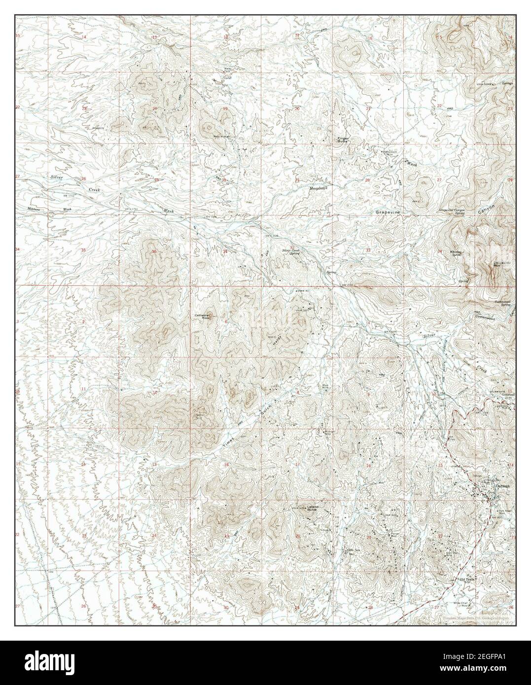 Oatman, Arizona, map 1967, 1:24000, United States of America by ...