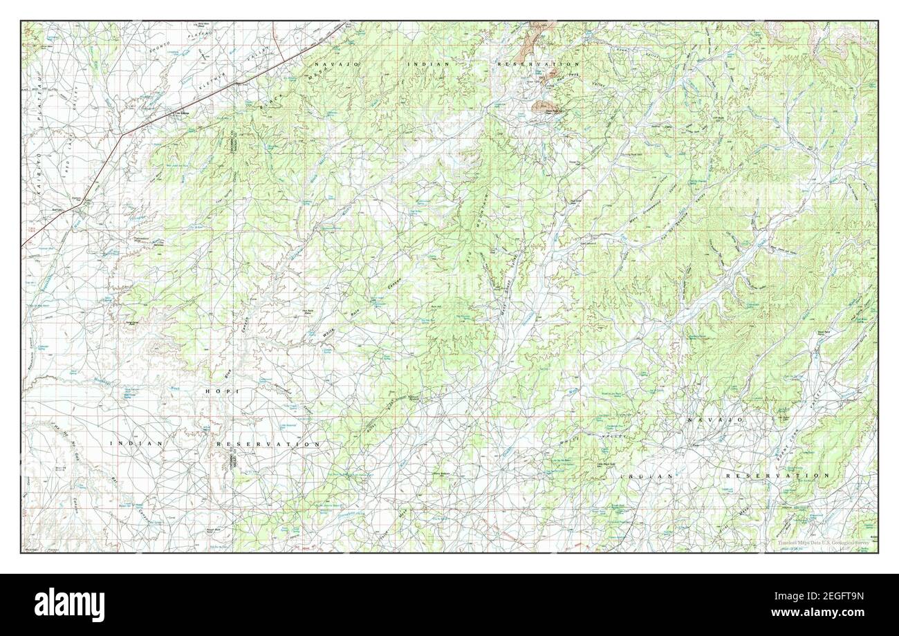 Pinon, Arizona, map 1983, 1:100000, United States of America by ...