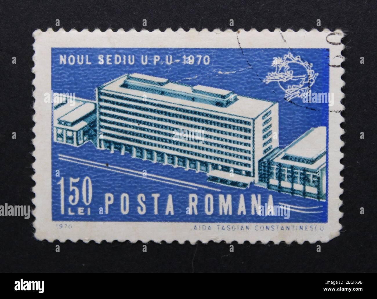 Romania post stamp hi-res stock photography and images - Alamy