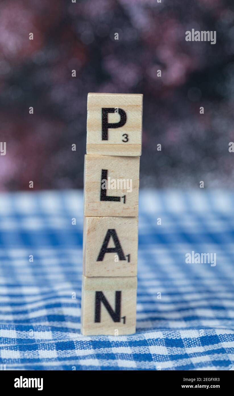 Checked plan hi-res stock photography and images - Alamy