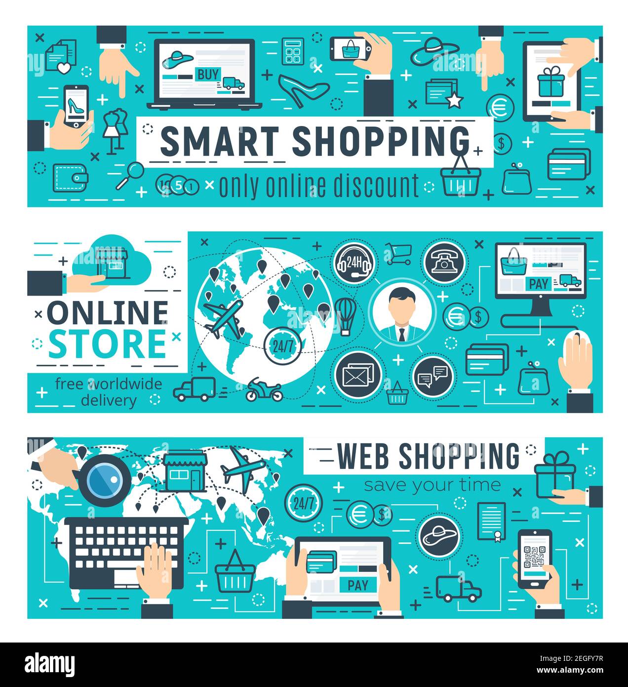 Computer Shop Banner Design