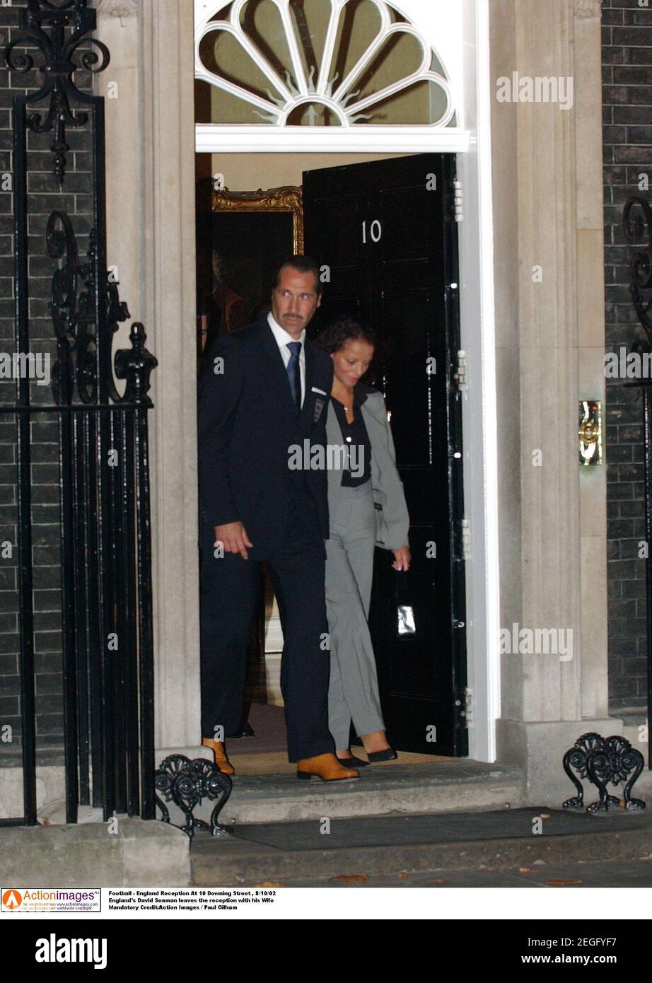 David seaman and wife hi-res stock photography and images - Alamy