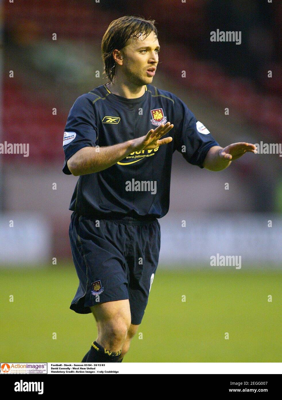 David connolly west ham hi-res stock photography and images - Alamy