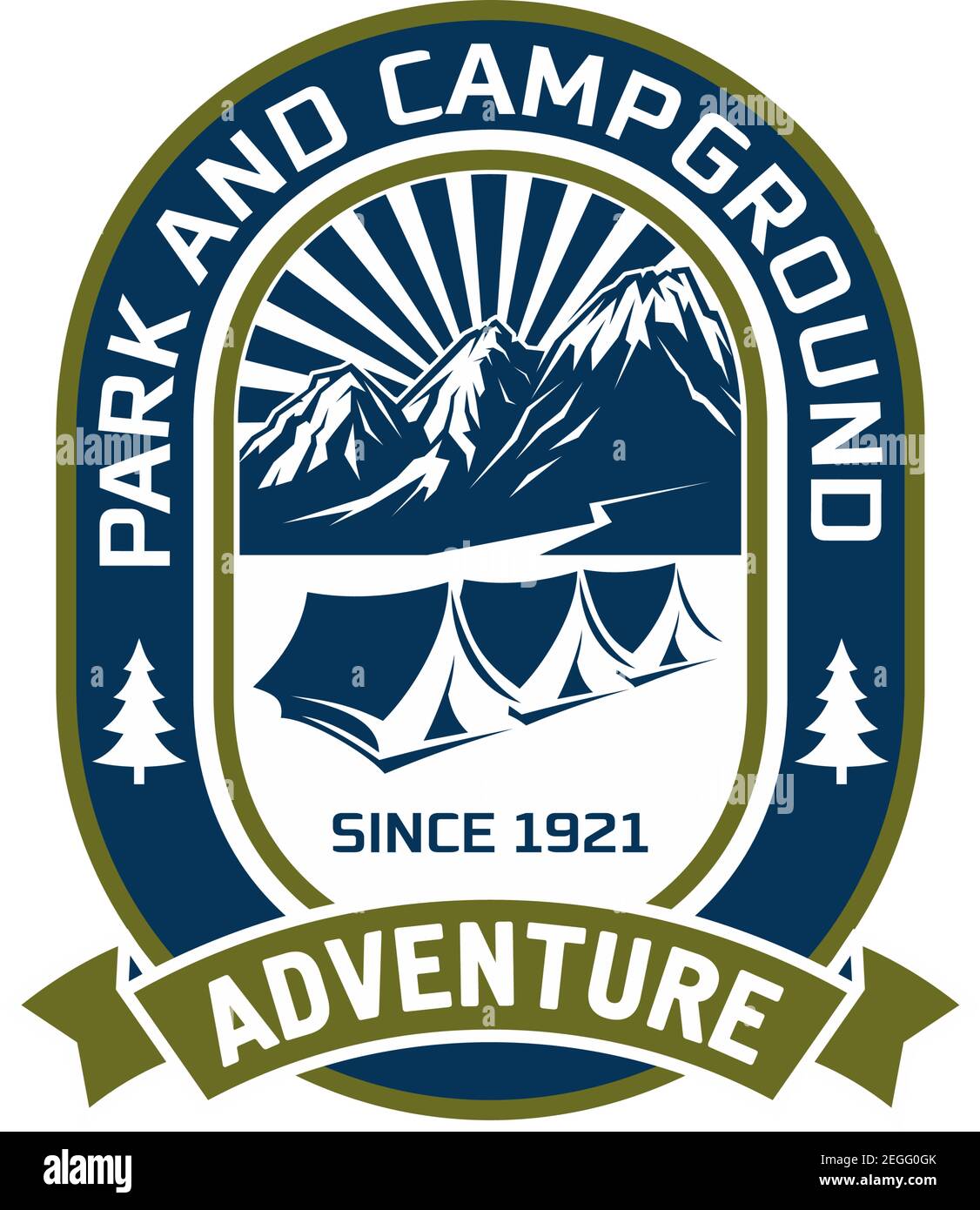 Campground tents Stock Vector Images - Alamy