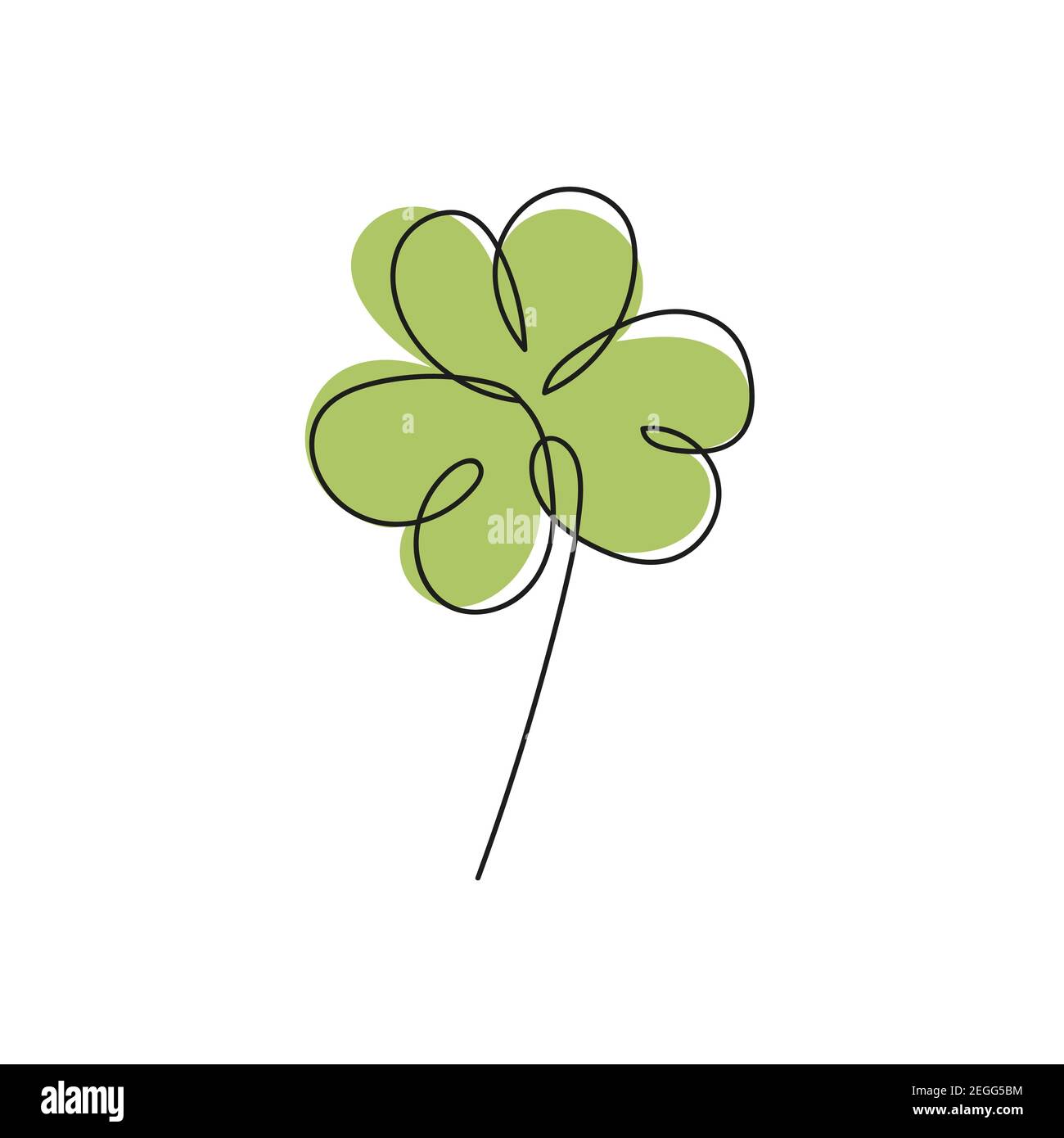 Celtic Shamrock Drawing