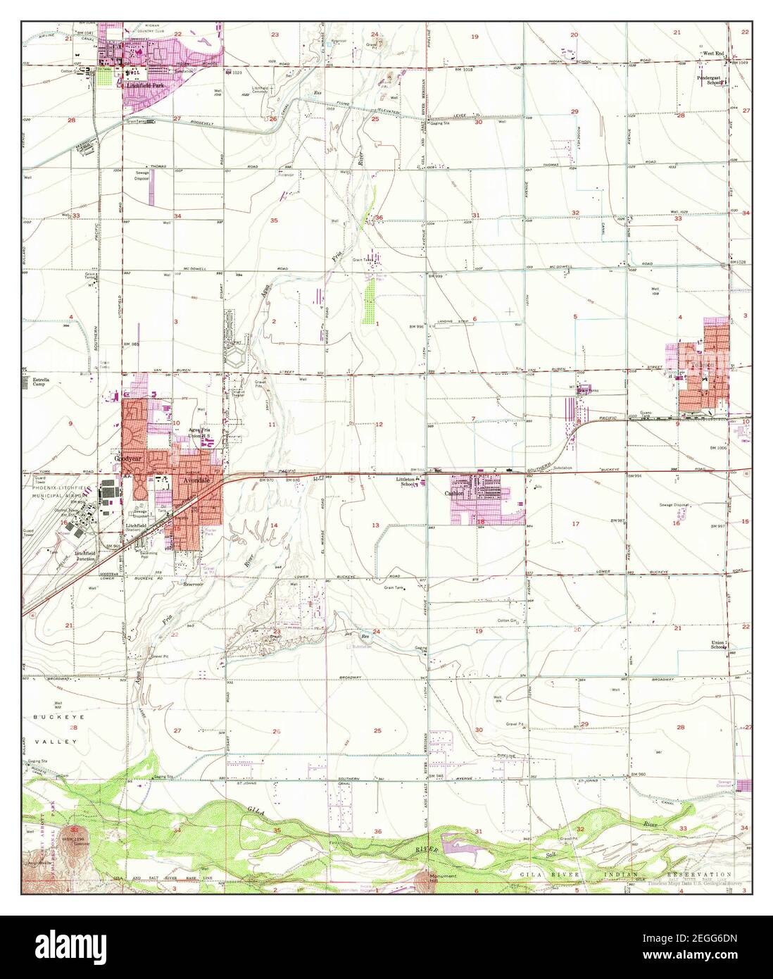 Tolleson Arizona Map