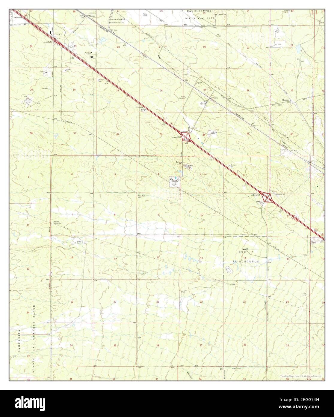 Tucson maps hi-res stock photography and images - Alamy