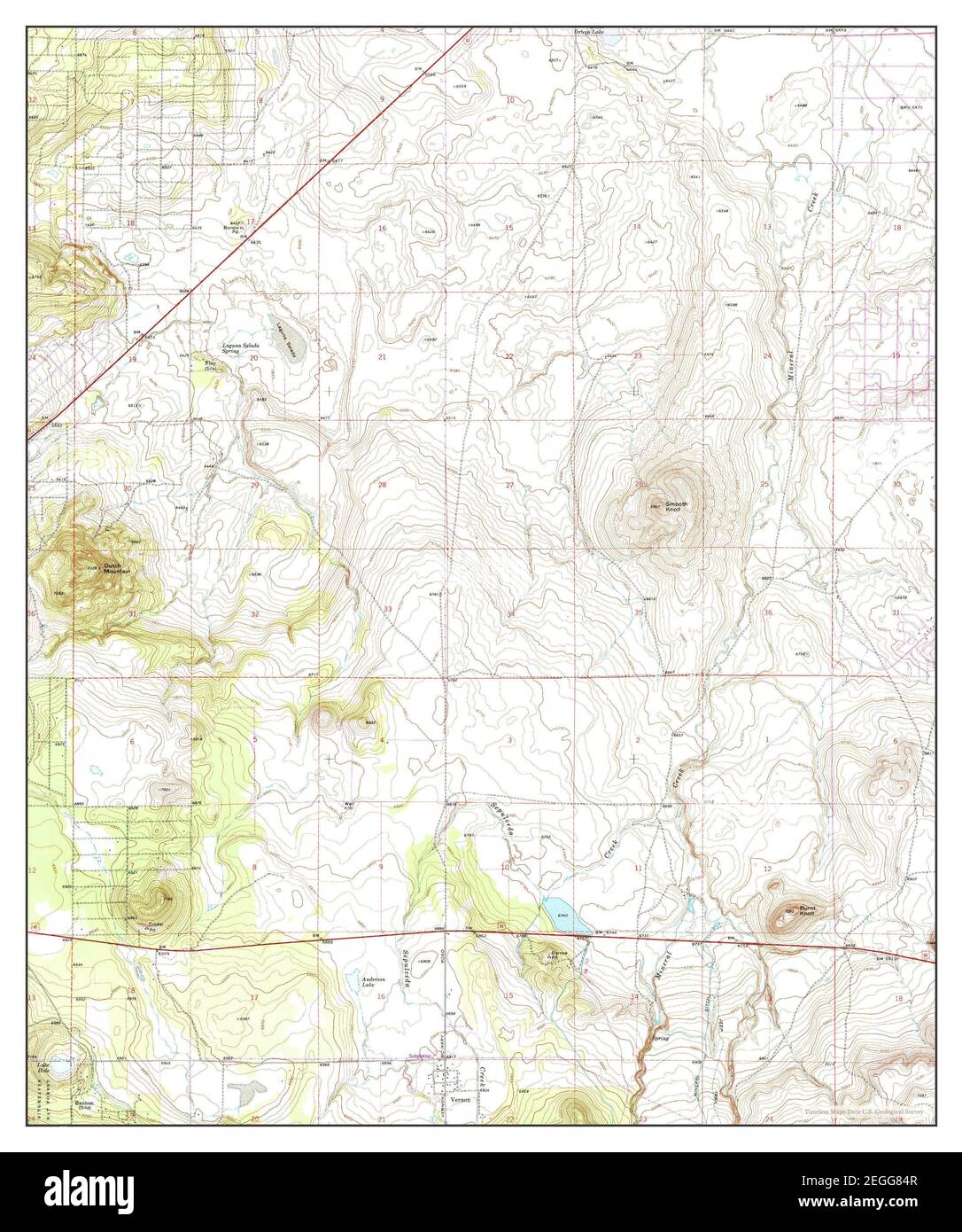 Map Of Vernon Cut Out Stock Images & Pictures - Alamy
