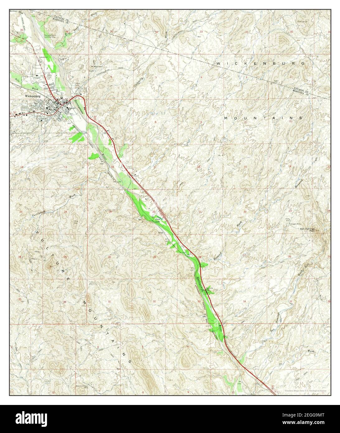 Wickenburg Arizona Map Wickenburg Area Map Out Wickenburg Way