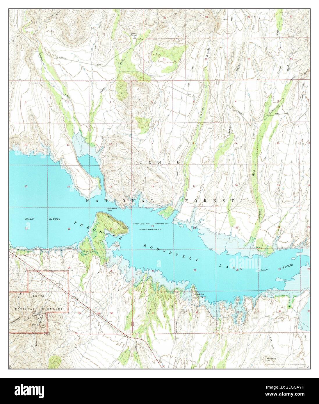 Windy Hill, Arizona, map 1964, 1:24000, United States of America by ...