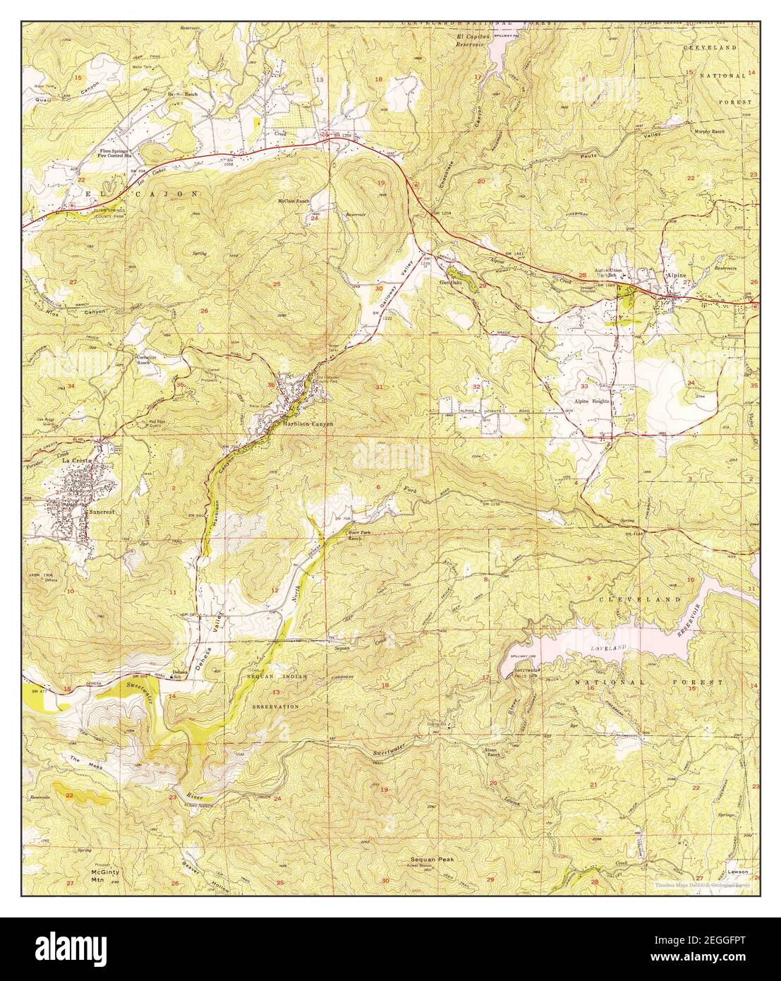 Alpine County Map High Resolution Stock Photography and Images - Alamy