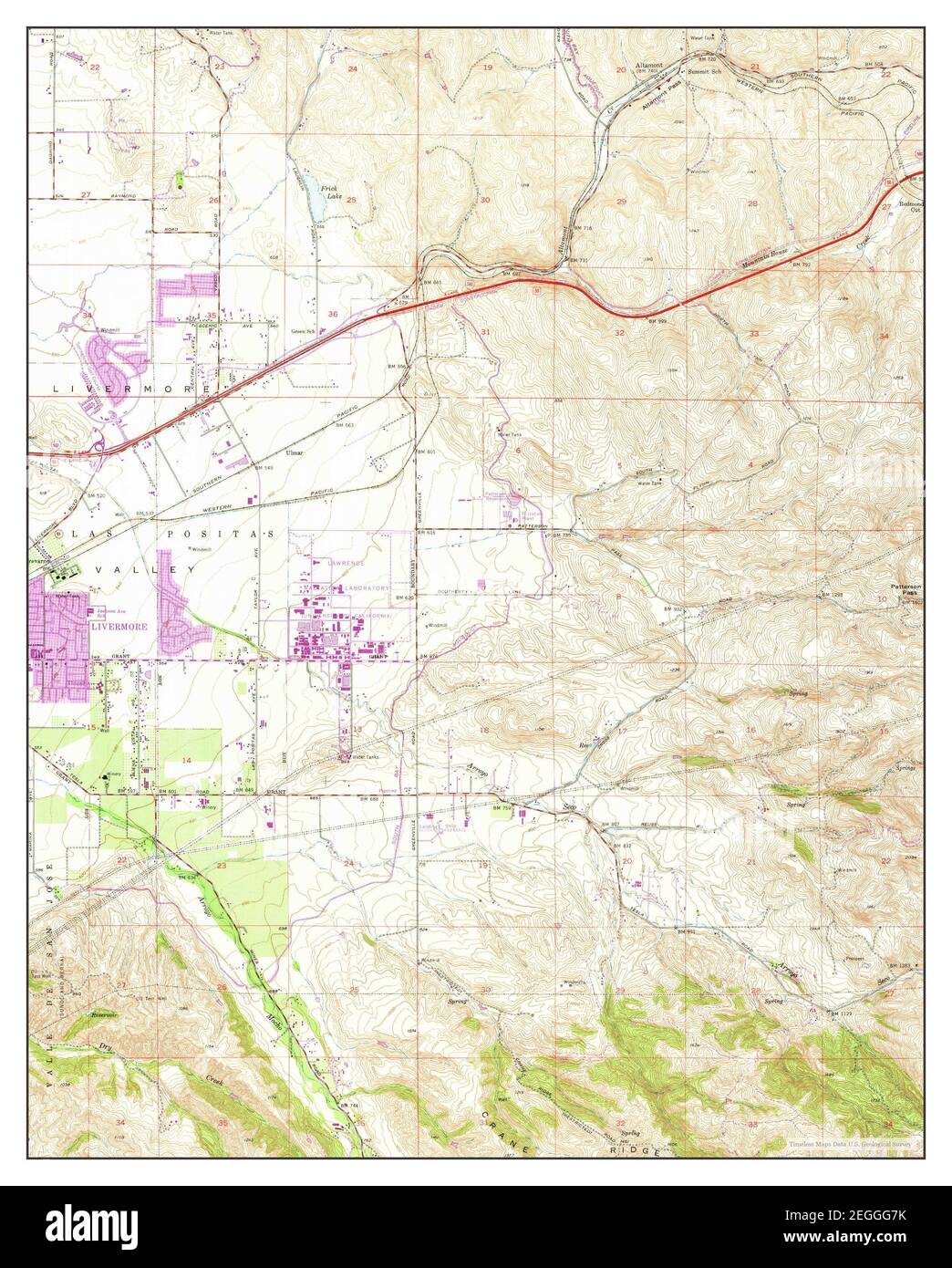Map of altamont hi-res stock photography and images - Alamy