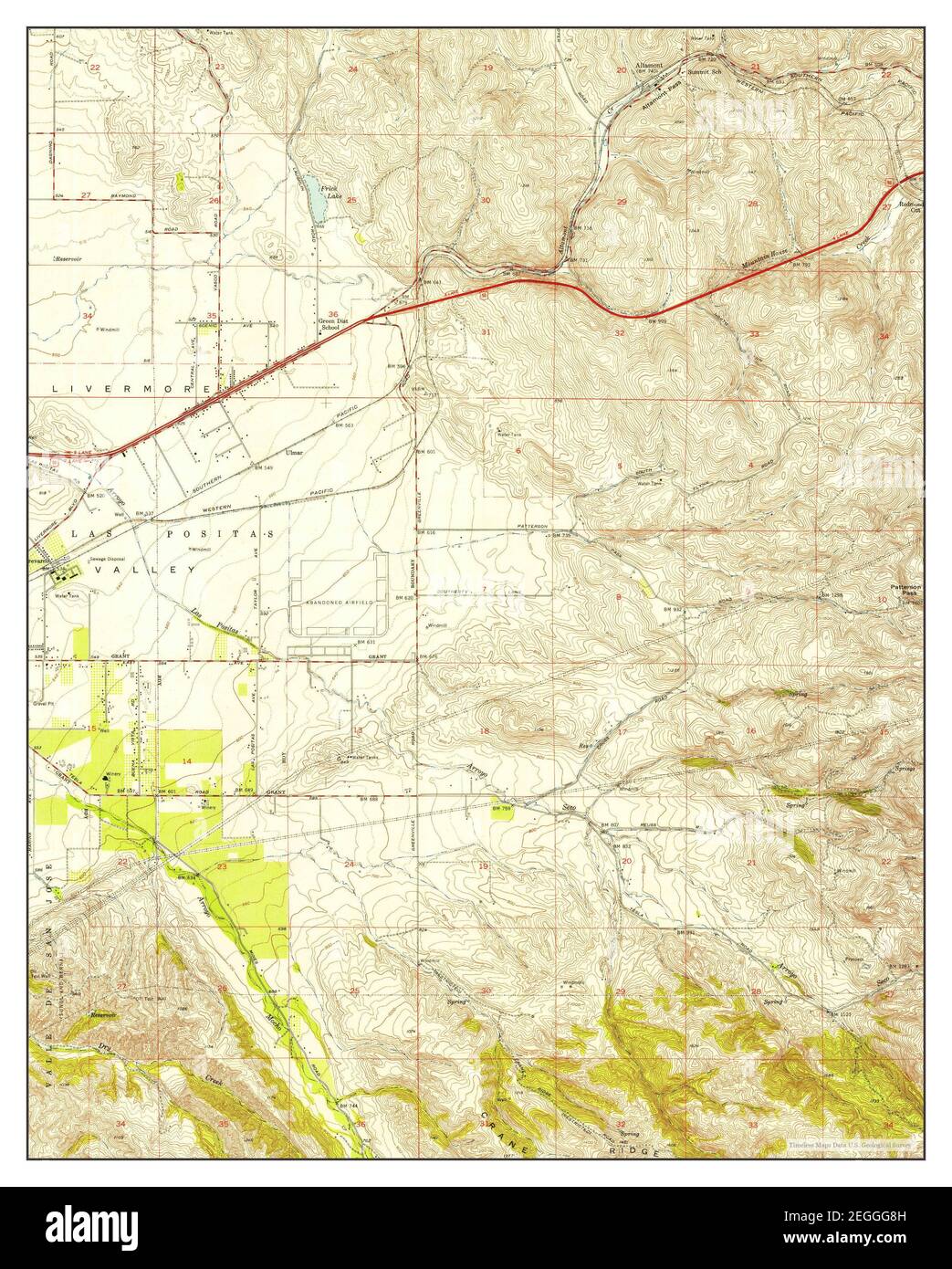 Map of altamont hi-res stock photography and images - Alamy