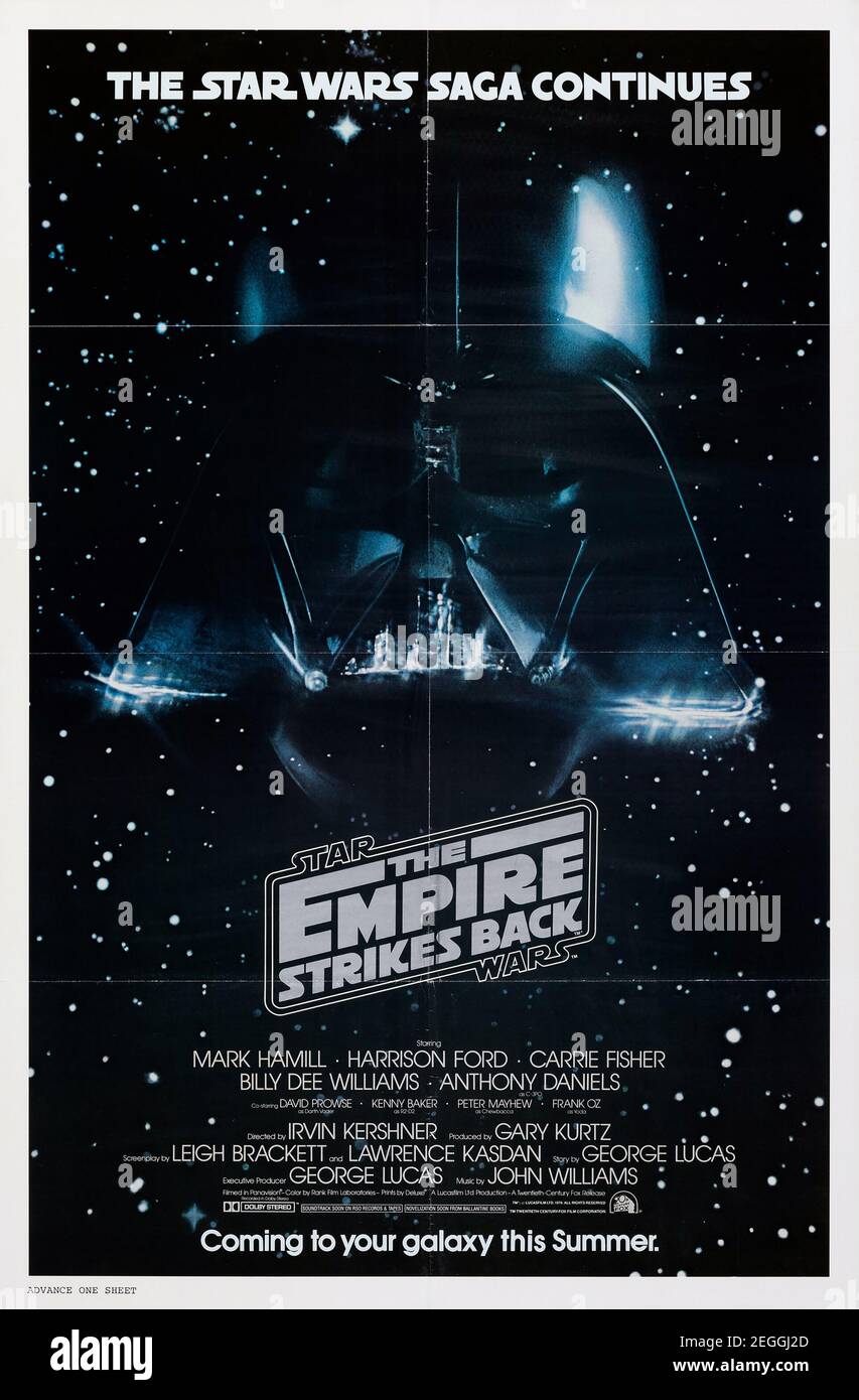 Empire Strikes Back Poster High Resolution Stock Photography and Images ...