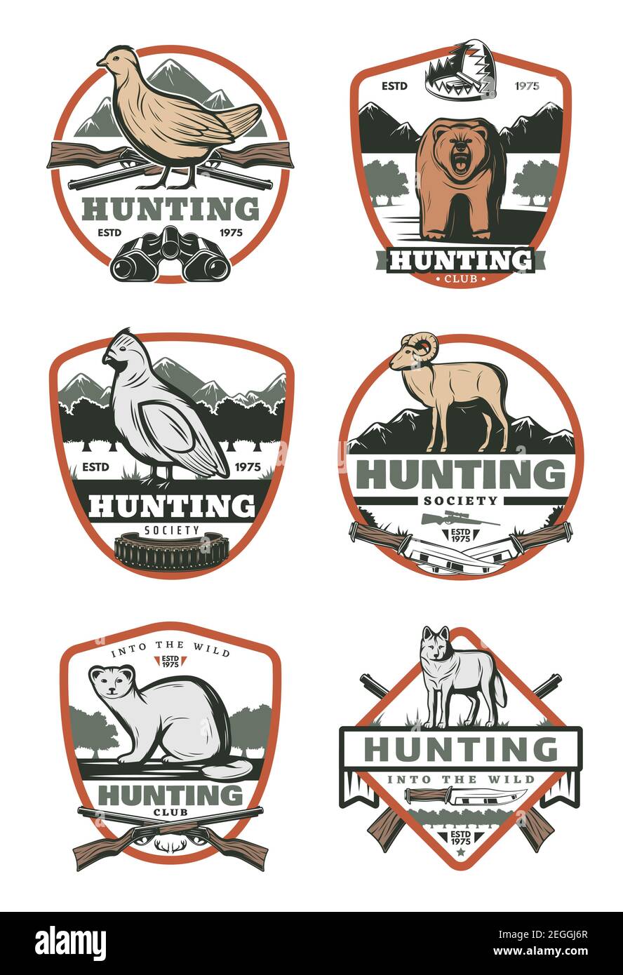 Ferret and gun Stock Vector Images - Alamy