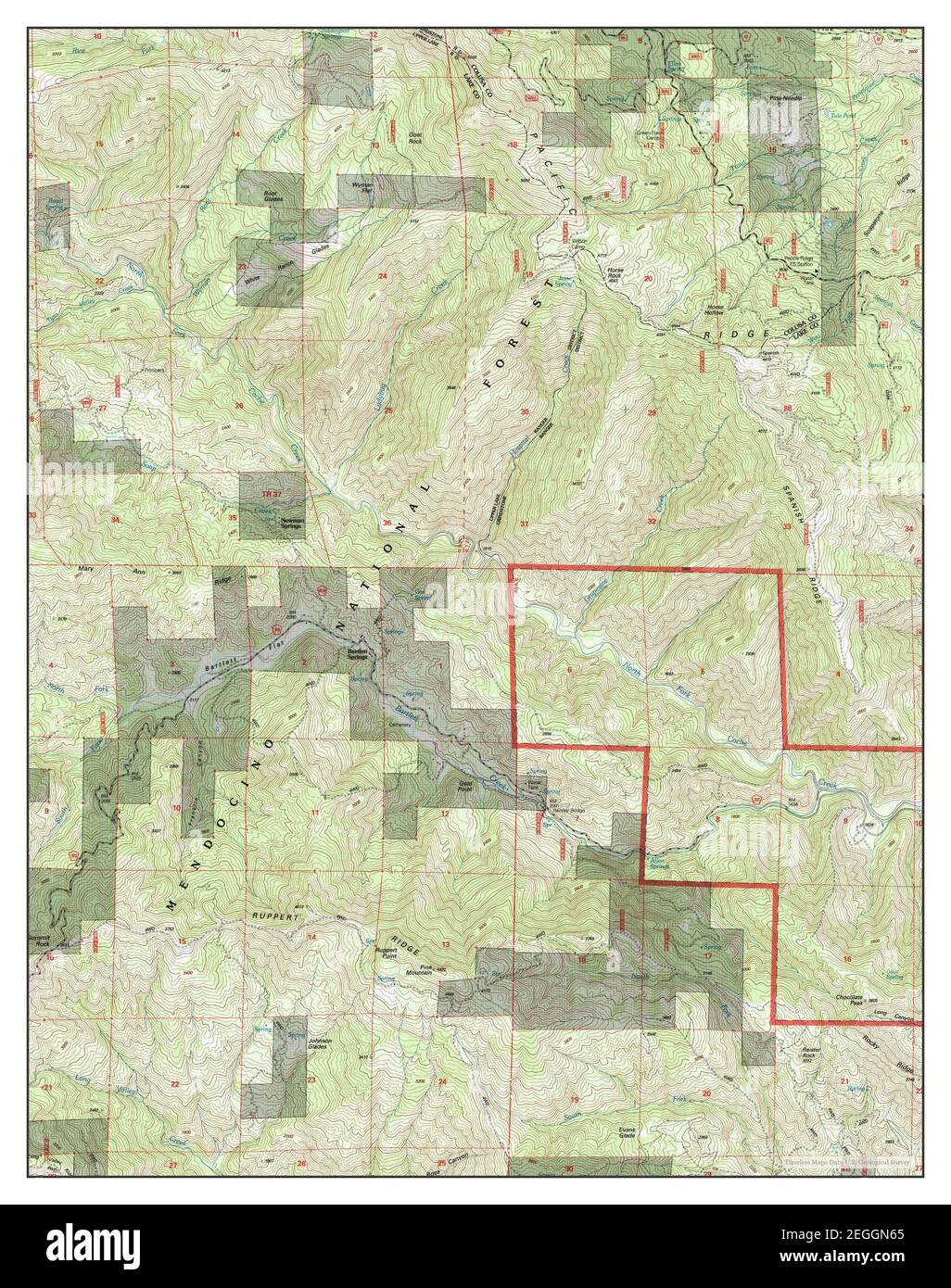 Bartlett map Cut Out Stock Images & Pictures - Alamy