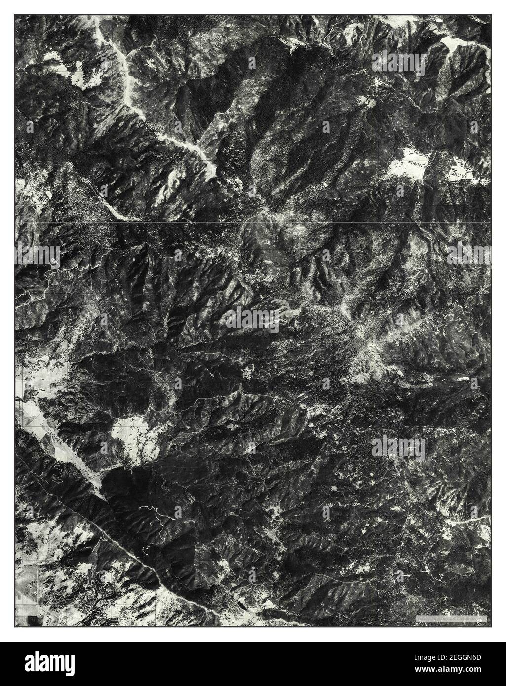 Bartlett Mtn, California, map 1977, 1:24000, United States of America ...