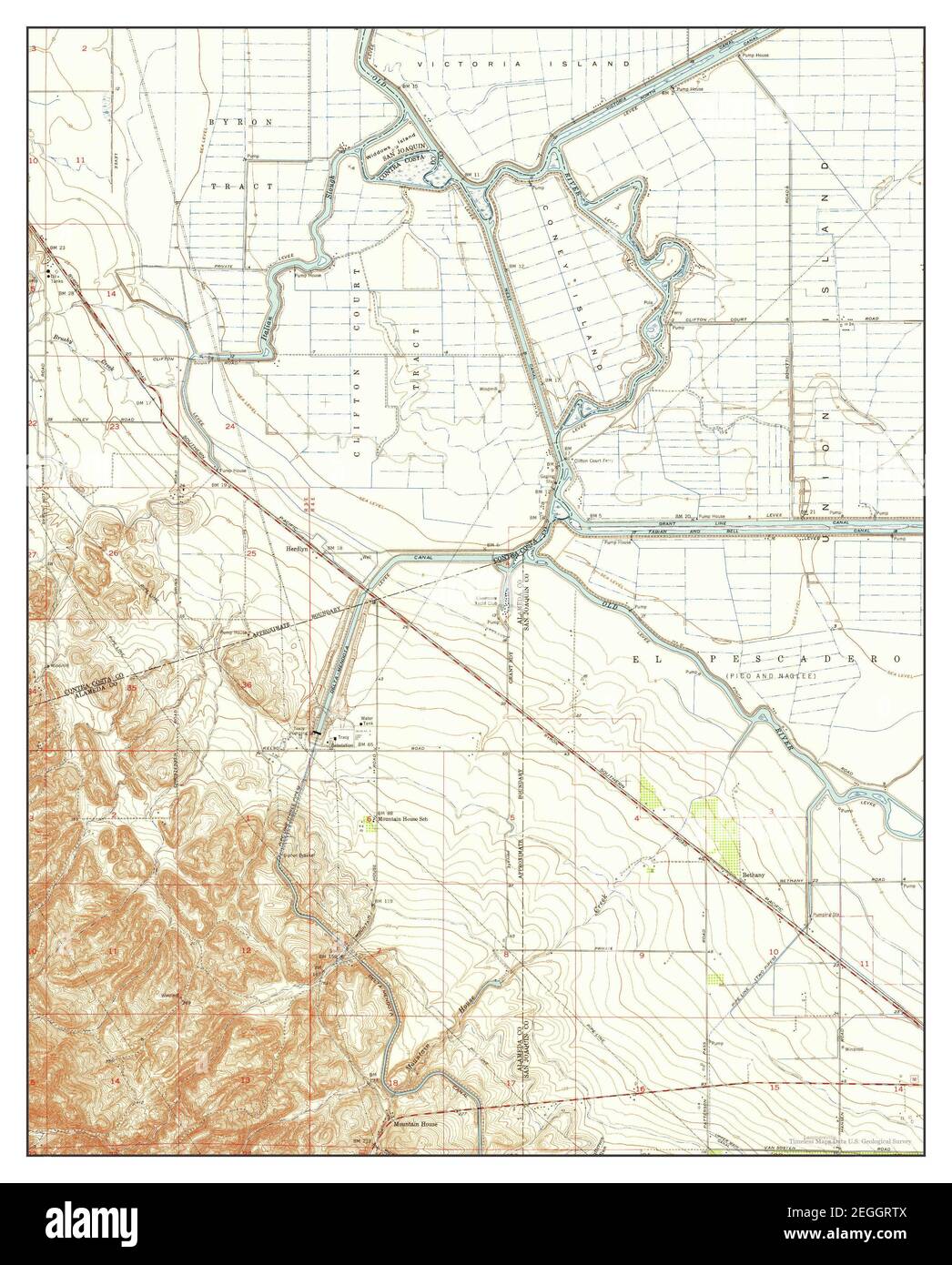 Bethany map hi-res stock photography and images - Alamy