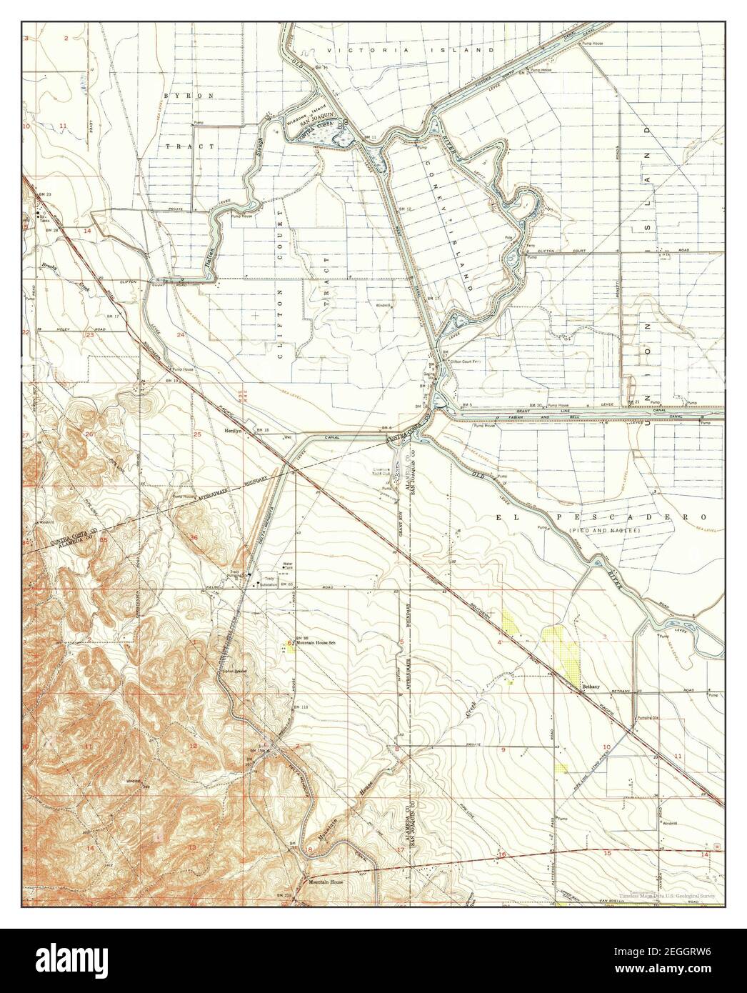 Bethany map Cut Out Stock Images & Pictures - Alamy